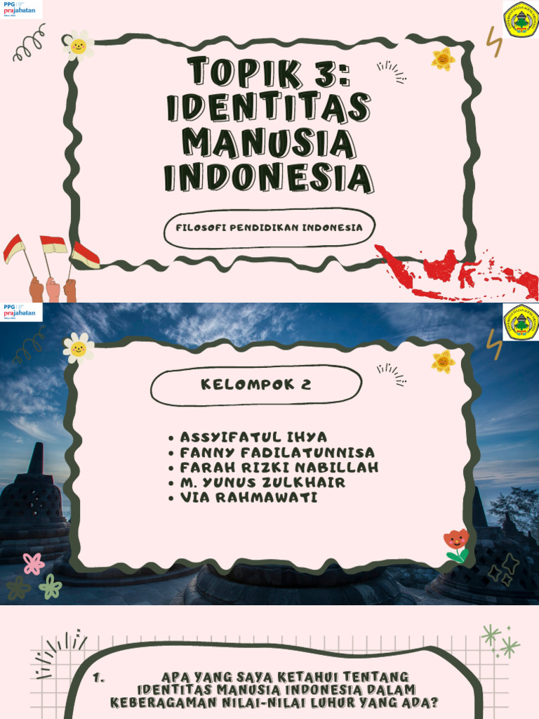 Apa Yang Saya Ketahui Tentang Identitas Manusia Indonesia Dalam Keberagaman Nilai-Nilai Luhur ...