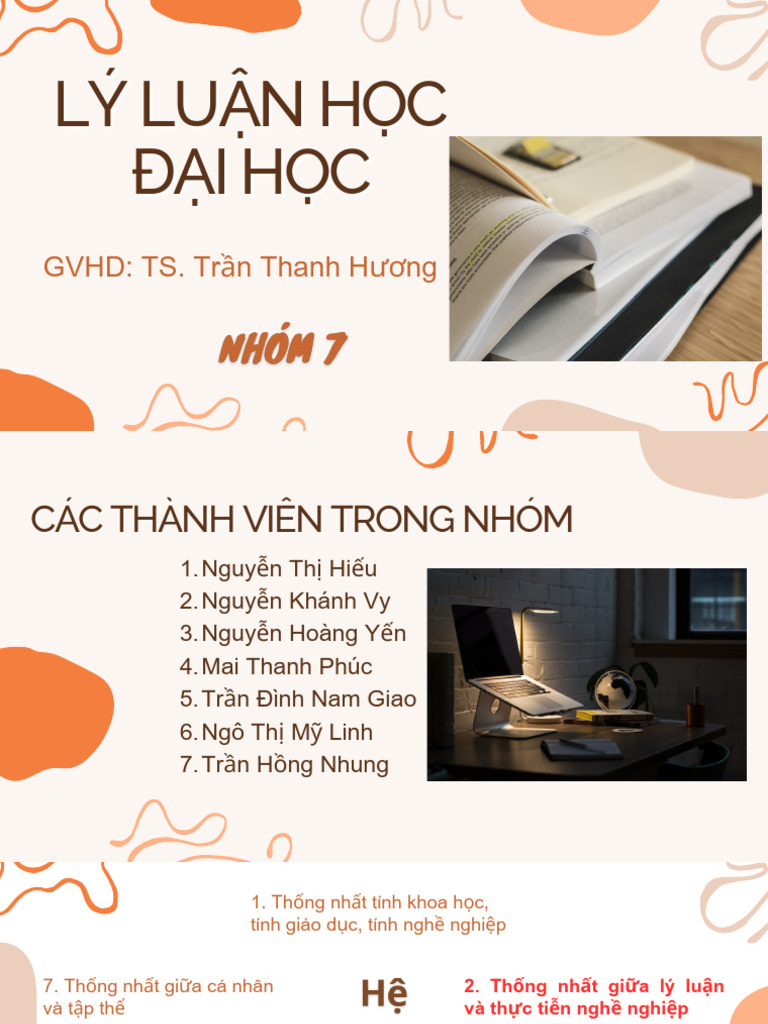 Nhóm 7 - NVSP K90 - Nguyên Tắc Thống Nhất Nhất Giữa Lý Luận Và Thực Tiễn Nghề Nghiệp | PDF