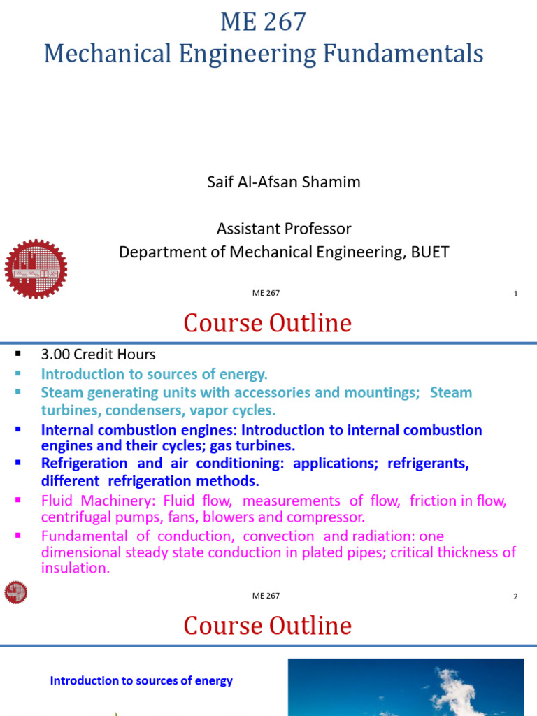 ME 267 IC Engine-Engine Terminology | PDF | Internal Combustion Engine ...
