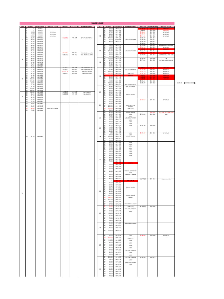 Boletas Siena 2023 | PDF