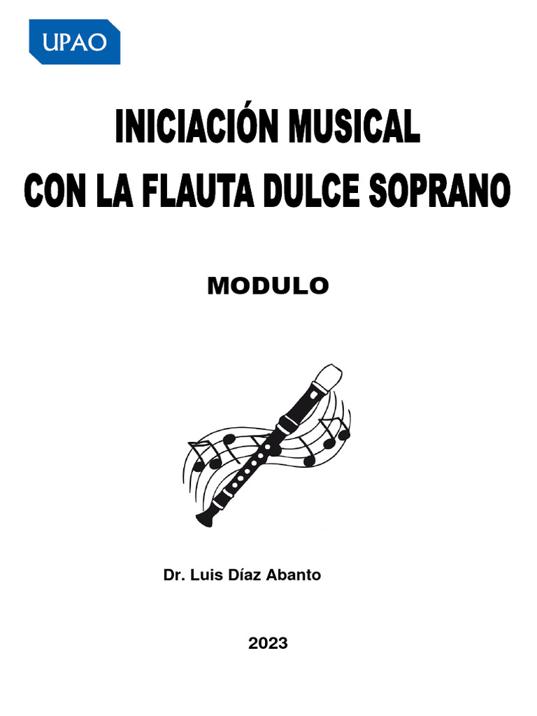 Modulo Flauta Dulce Sesiones ............... | PDF | Artes del Lenguaje ...