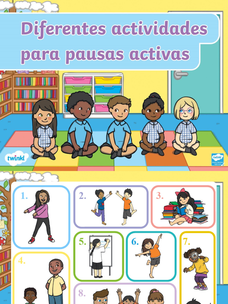 Ejercicios - Pausas Activas | PDF