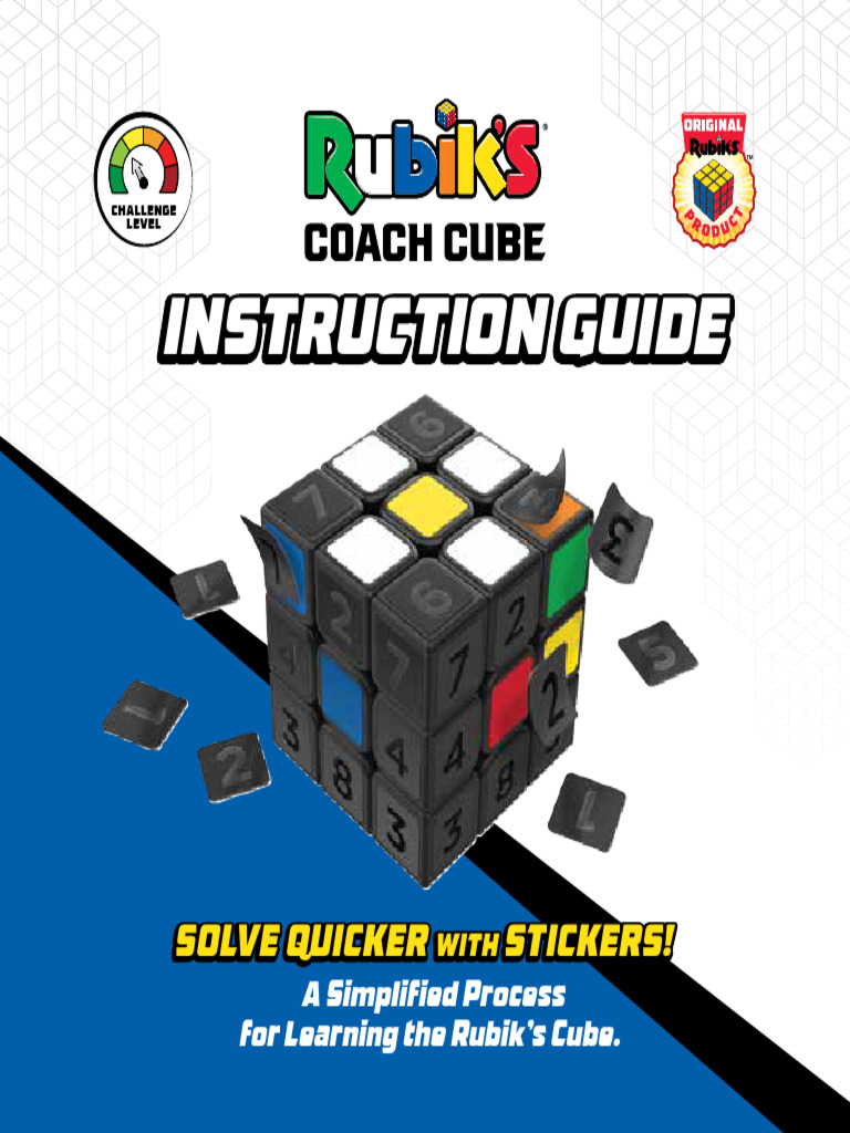 Simplified Rubik's Cube Solving Guide | PDF