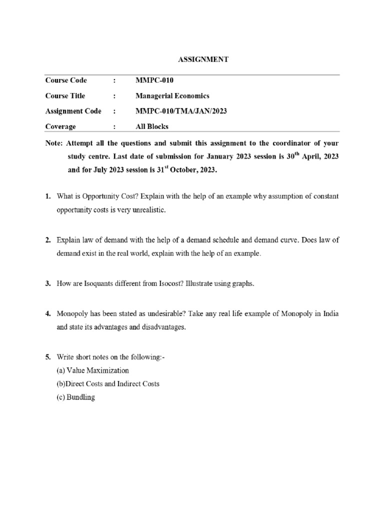 MMPC-010-SA-2023 | PDF