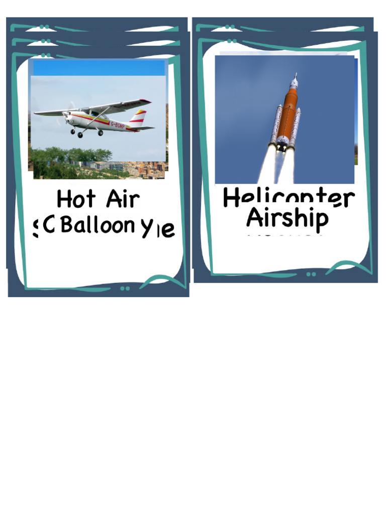 Flashcard Air Transport | PDF