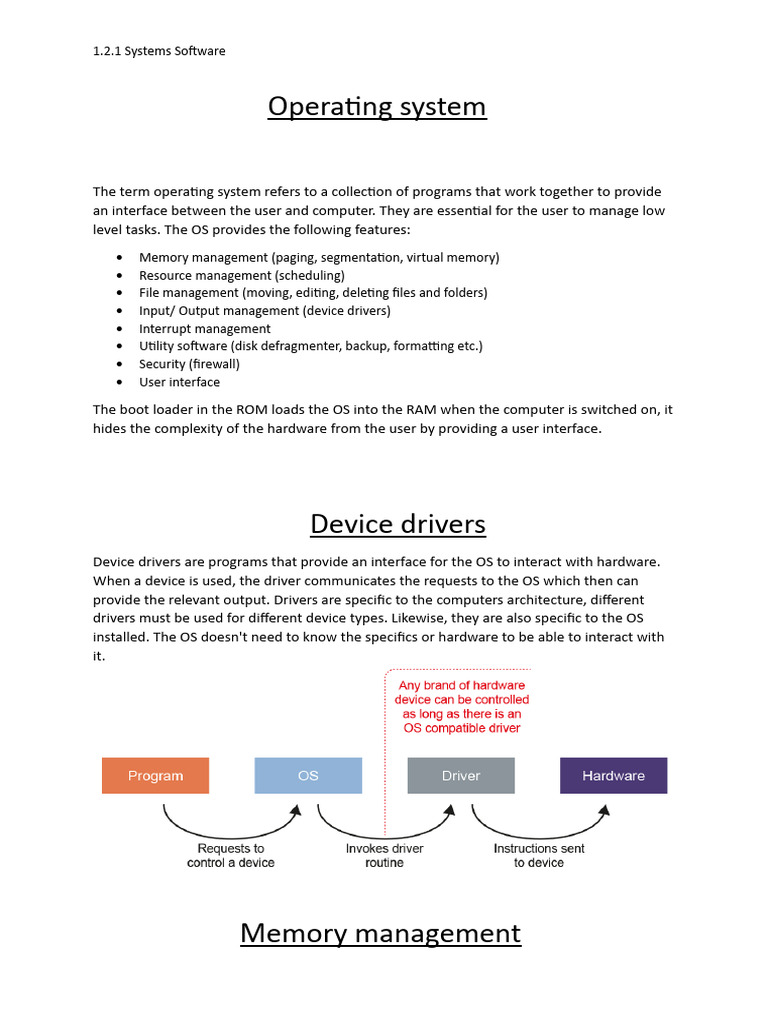 1.2.1 System software | PDF