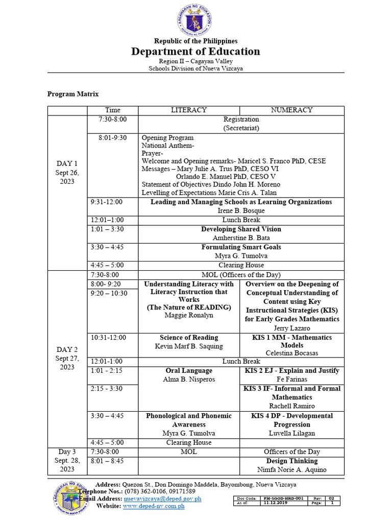 MATRIX ELLN 2023 INSET FInal | PDF
