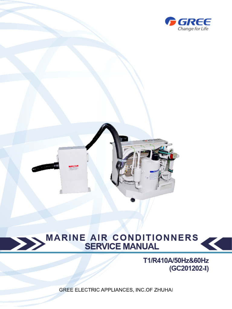 Marine Service Manual | PDF | Heat Exchanger | Air Conditioning