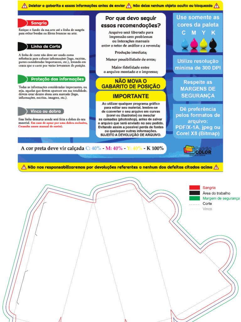 Molde de Caixa - Triangular | PDF