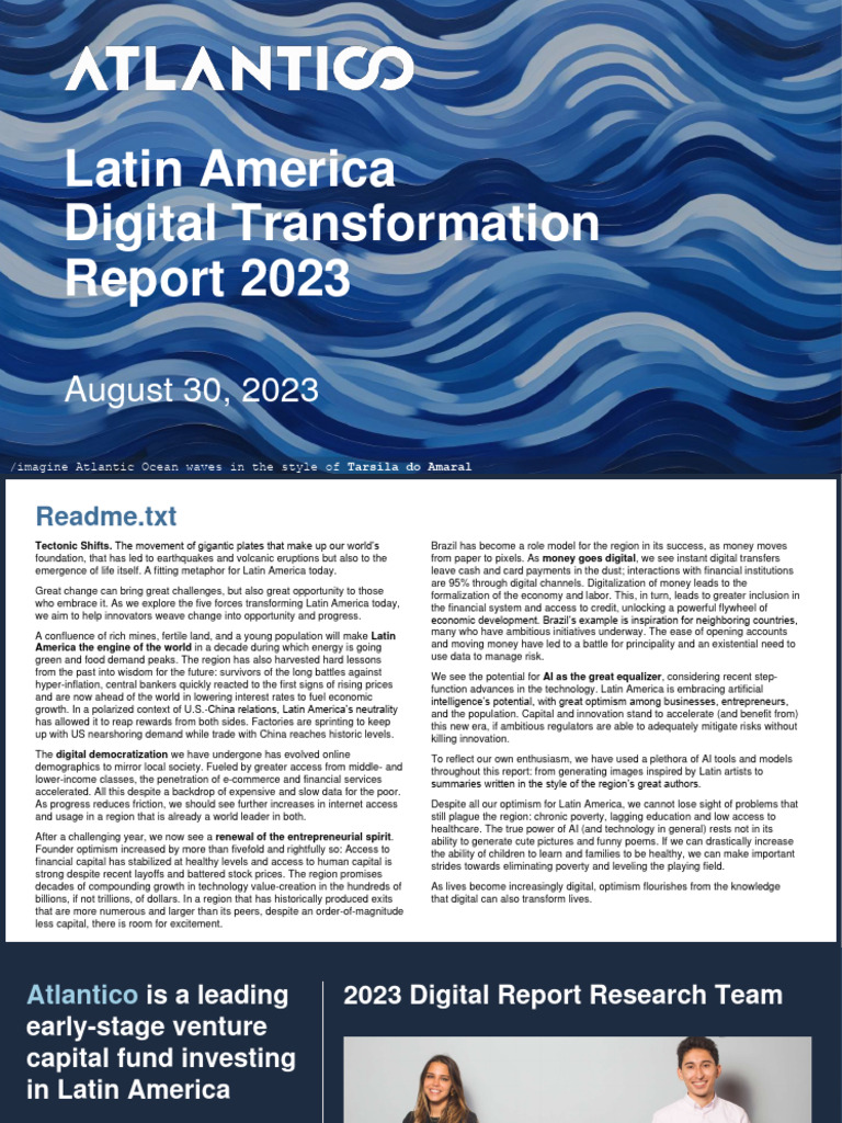 Atlantico - Latin America Digital Transformation Report 2023 | PDF ...