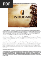 Visitamos Induban | PDF | café | República Dominicana