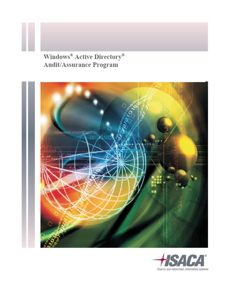 Windows Active Directory Audit Assurance Program Icq Eng 0810 | PDF ...