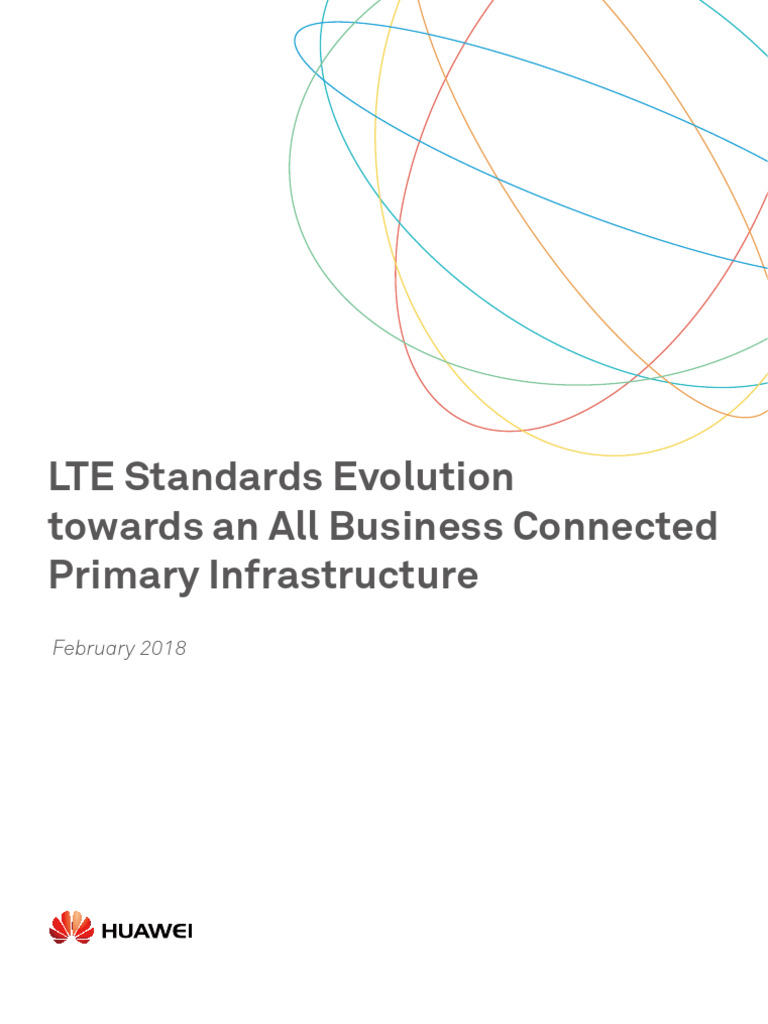 Lte Standards Evolution White Paper Pdf Lte Advanced Lte
