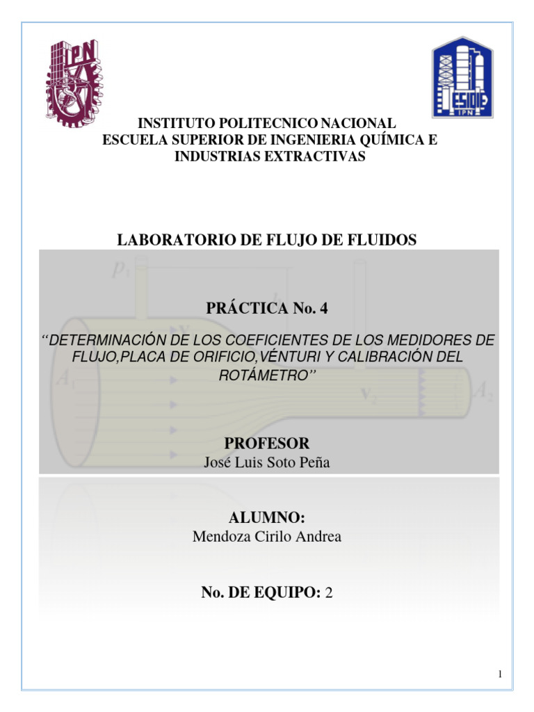 Practica 4 FF | PDF | Tubería (transporte de fluidos) | Gases