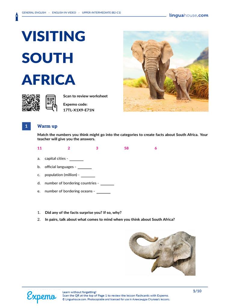 Exploring South Africa's Culture and Nature | PDF | South Africa | Africa