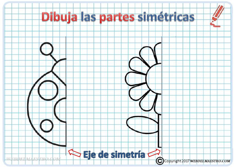 Ficha de Trabajo Simetria 2 | PDF