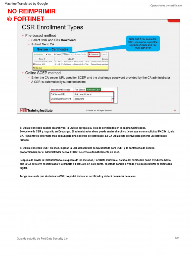 NS4 Security 351-400 | PDF