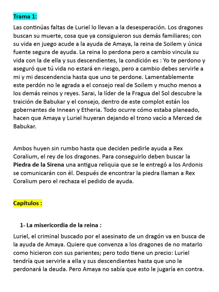 Crónicas de Ardonia - La Piedra de La Sirena | PDF