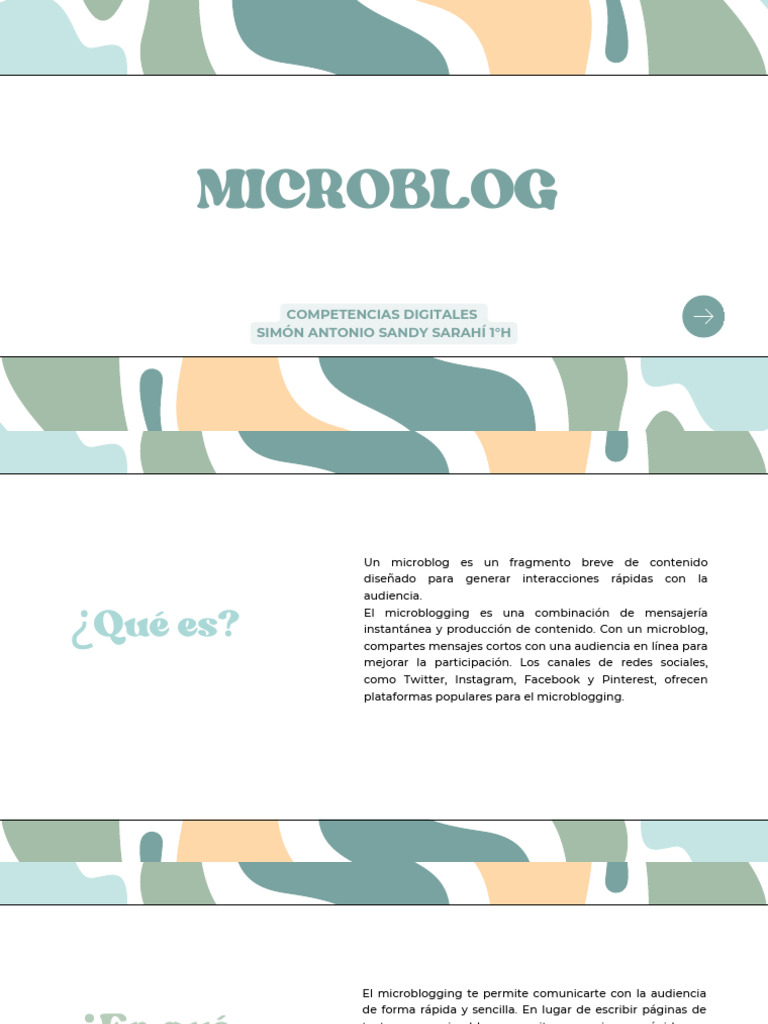 Guía de Microblogging para Empresas | PDF | Microblogging | Facebook