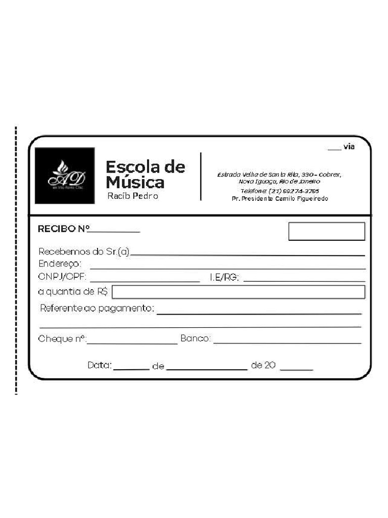 Recibo Música | PDF