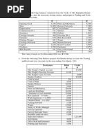 Manufacturing Accounts Notes and Questions | PDF | Expense | Inventory