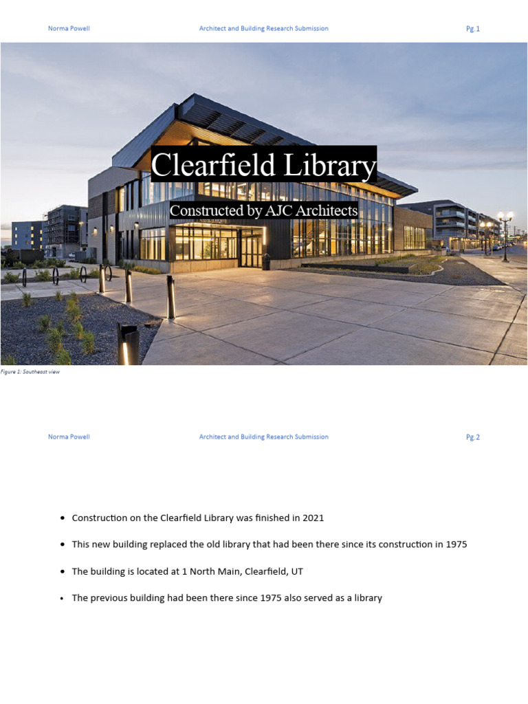 Architect and Building Research | PDF