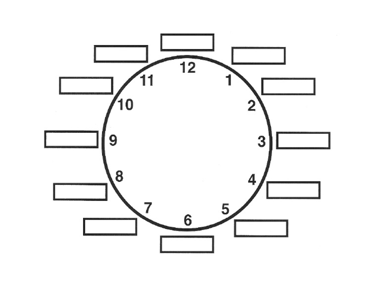 Blank Rhythm Clock | PDF