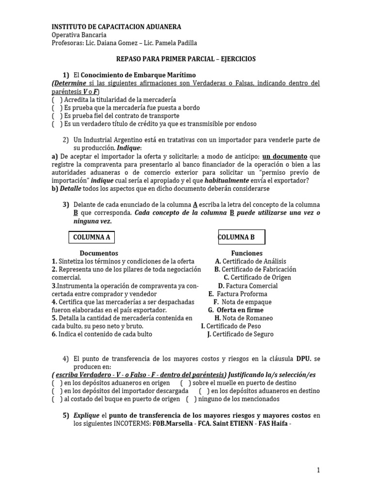 Ejercicios Ob 2C-2022 | PDF