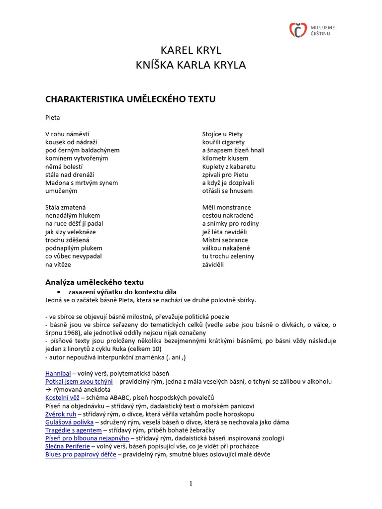 Karel_Kryl_Kniska_Karla_Kryla | PDF