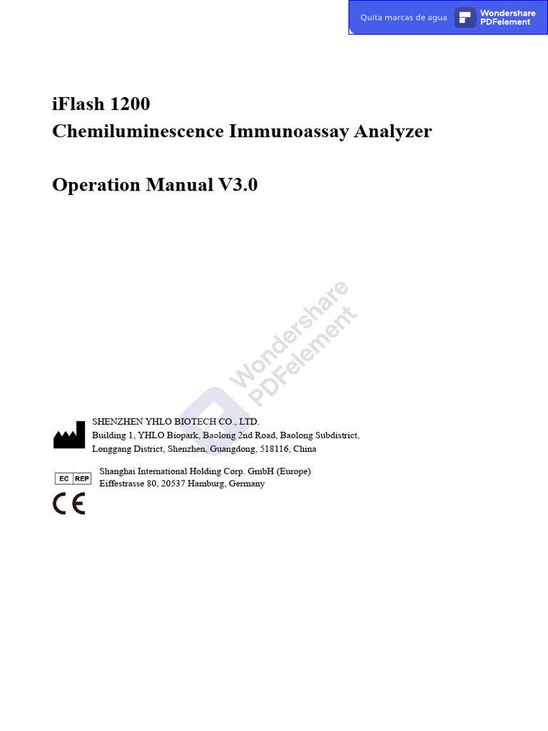 Iflash 1200 Operation Manual Copiar | PDF