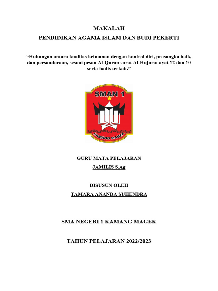 Makalah Pai | PDF
