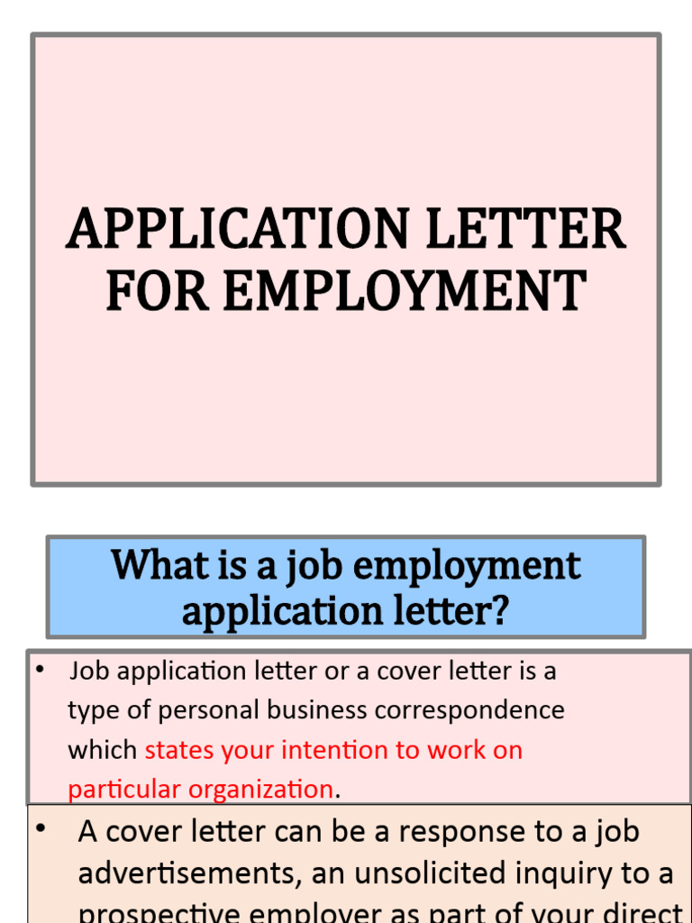 Application Letter | Download Free PDF | Résumé | Employment