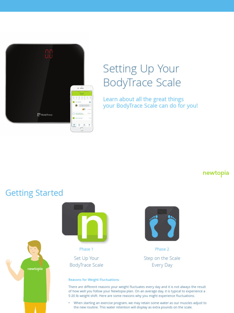 BodyTrace User Guide 2019 - 1 | PDF | Weight | Mobile App