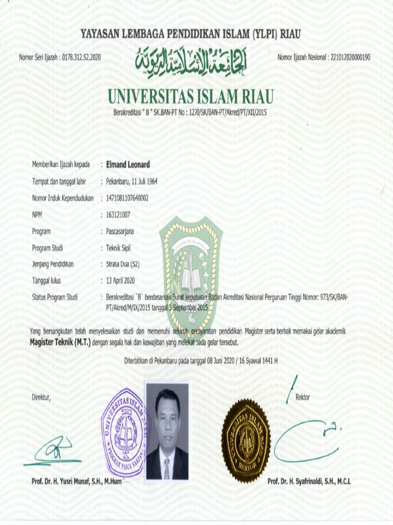 Reff. Ir. Elmand Leonard., MT | PDF