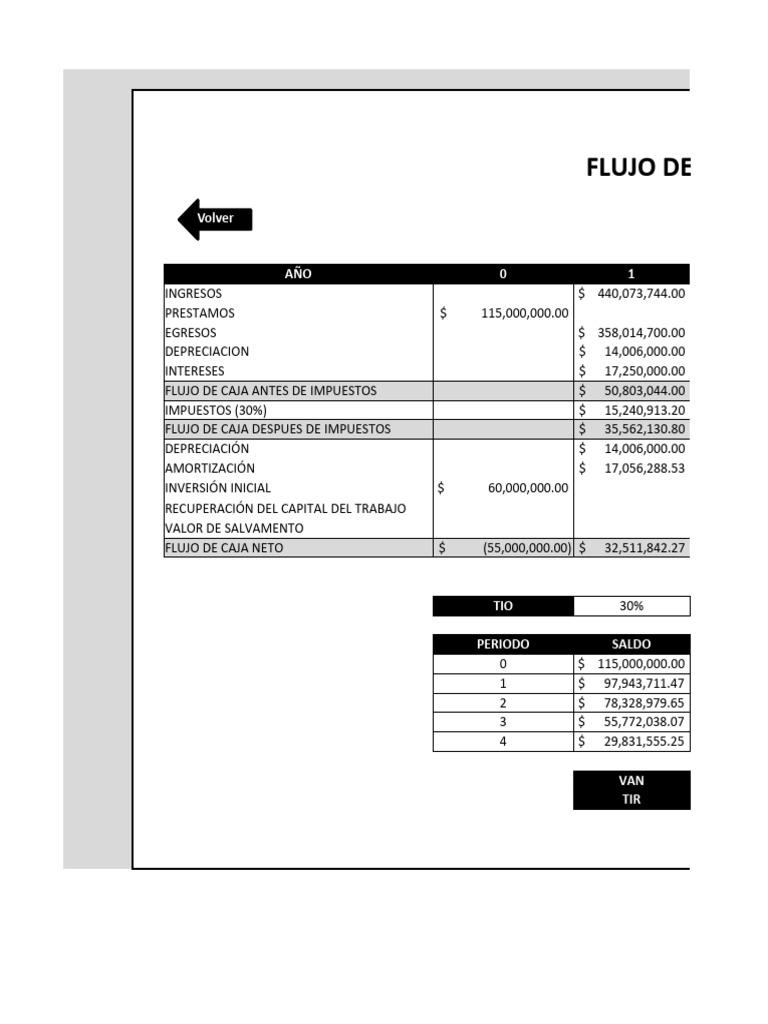 Flujo de Caja - Final | PDF | Flujo de efectivo | Contabilidad