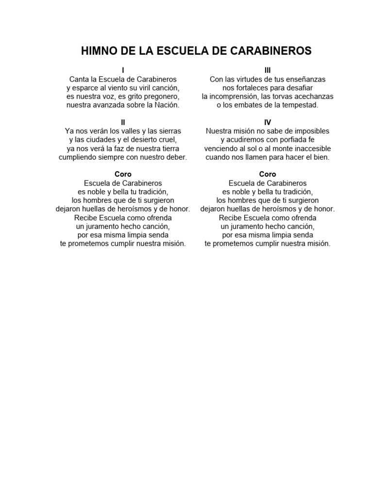 Himno Escar | PDF