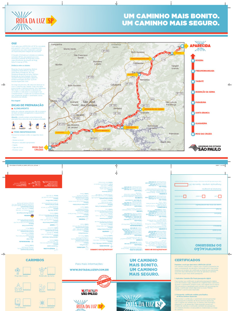 Download-Mapa - Rota Da Luz | PDF | Passaporte