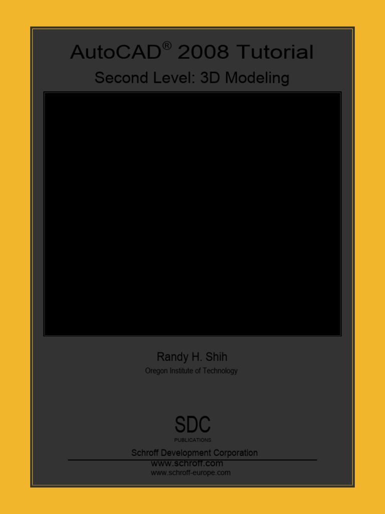 Autocad 2008 3d Tutorial | PDF | 3 D Computer Graphics | 3 D Modeling