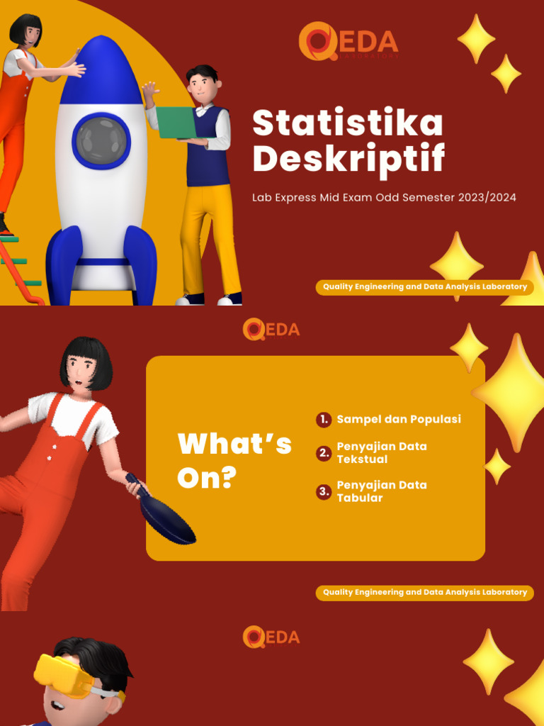 Lab Express Midterm Exam - Statistika Deskriptif | PDF