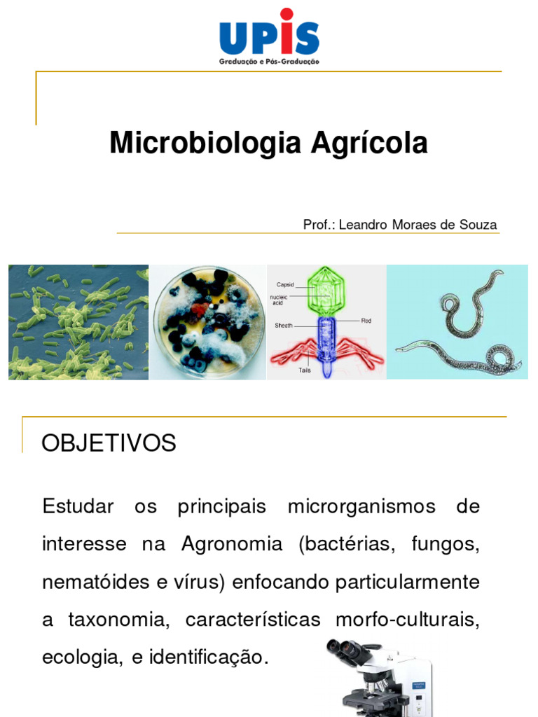 Microbiologia Aula 1 Apresentação Do Curso | PDF | Microrganismo ...
