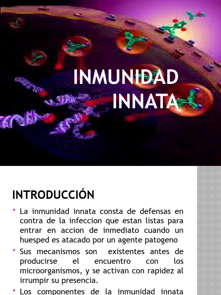 Clase de Repaso Inmunidad Innata | PDF | Sistema inmune innato | Sistema inmune