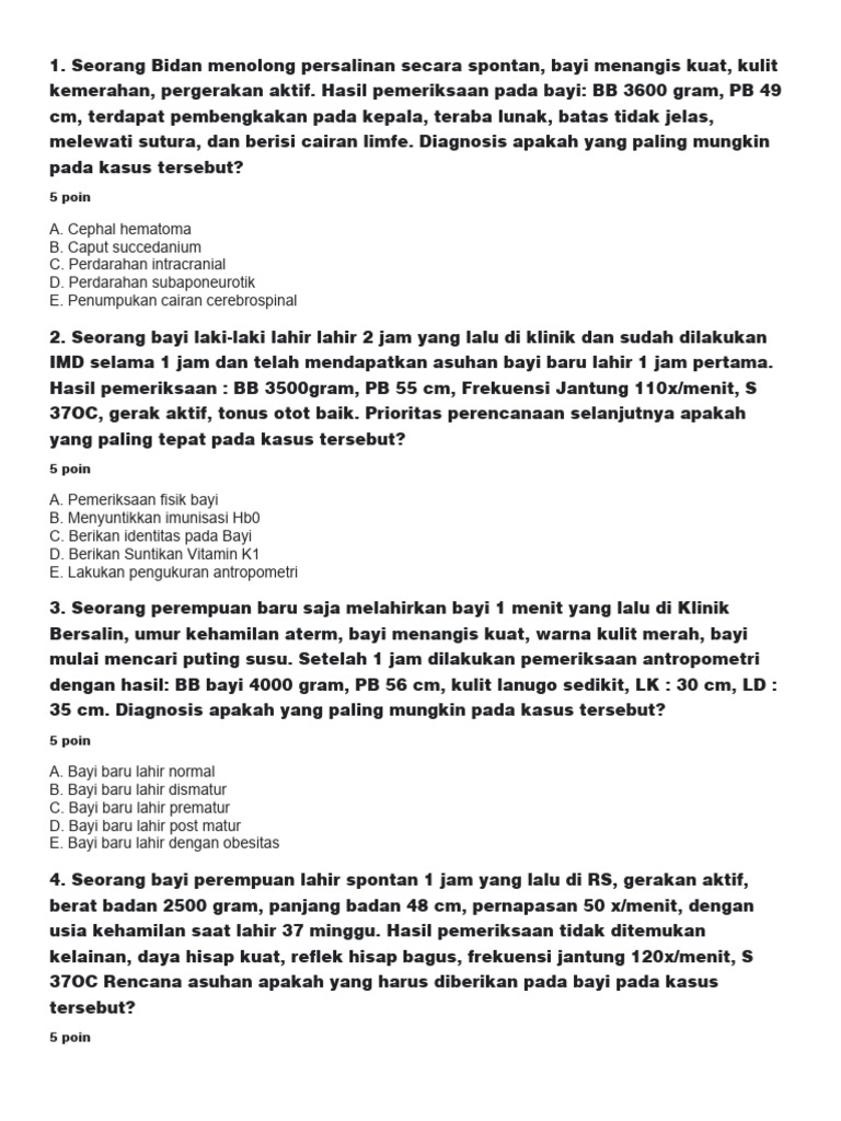 Latihan Soal p3k | PDF | Kesehatan Holistik