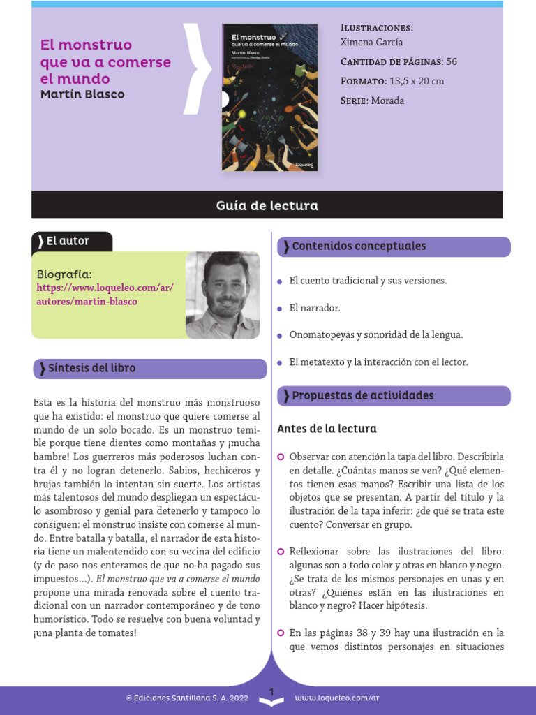 El Monstruo Q Va A Comerse El Mundo | PDF