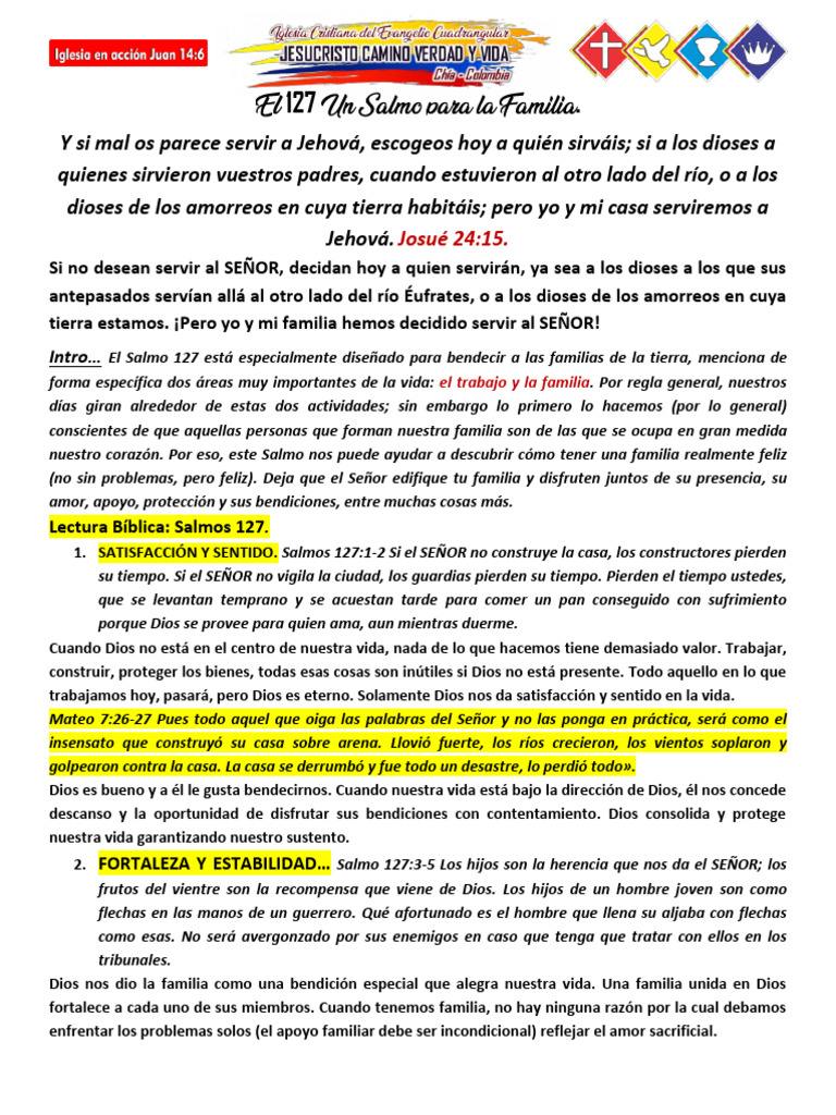 Fe y Familia: Edificando en Dios | PDF | Religión y espiritualidad