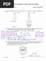 IGCSE Physics All of Electricity Topic Questions | PDF | Electrical ...