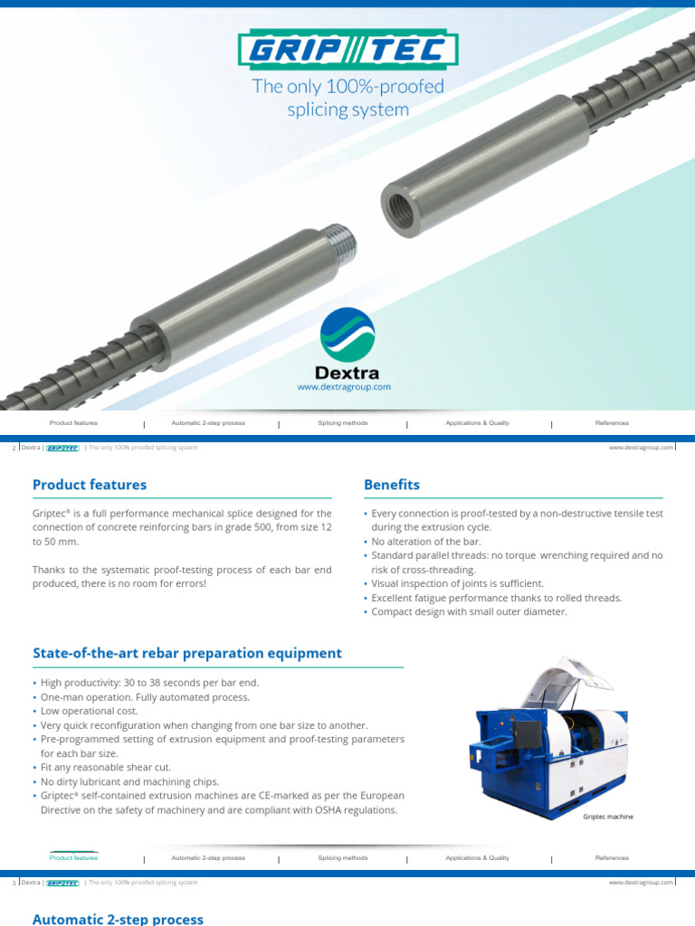Dextra Griptec Interactive Brochure 2023 EN | PDF