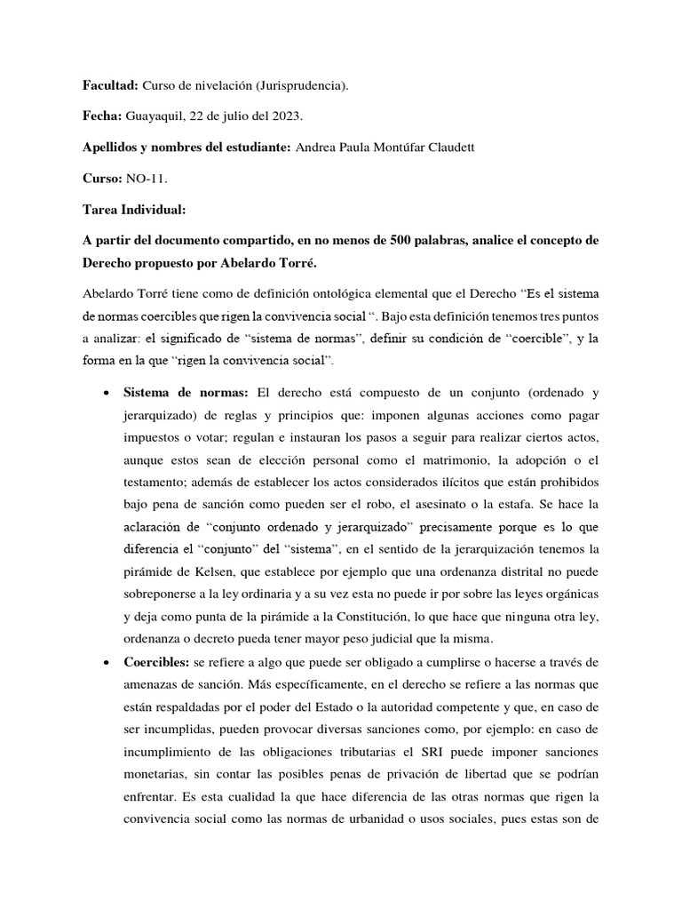 U3 - Tarea Clase 1 | PDF