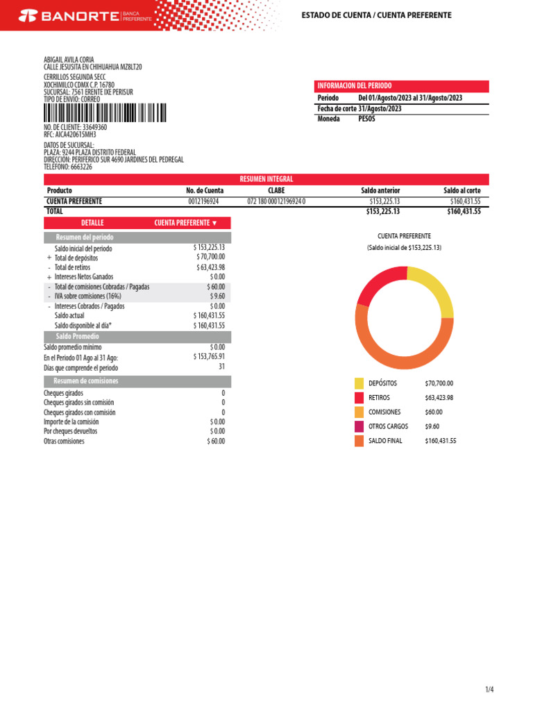 COMPROBANTE DE DOMICILIO | PDF