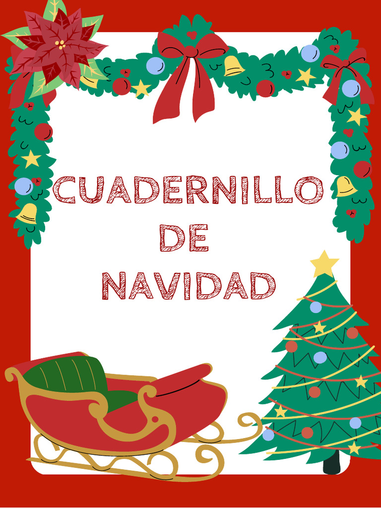 Cuadernillo Navideño para Niños | PDF