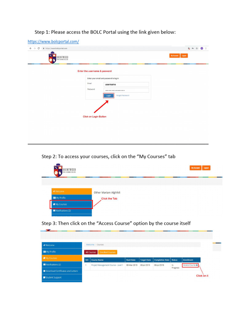 Portal Guide New Portal | PDF
